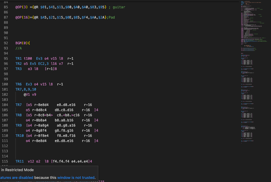 MMLの書き方初心者編前編 | 病院の待合室のフリーのBGMとして公開しているオルゴール